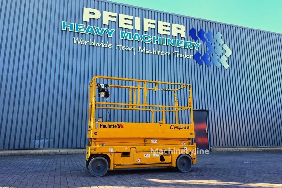 Haulotte Compact 8 Electric, 8.2m Working Height, 350kg Cap makazasta platforma