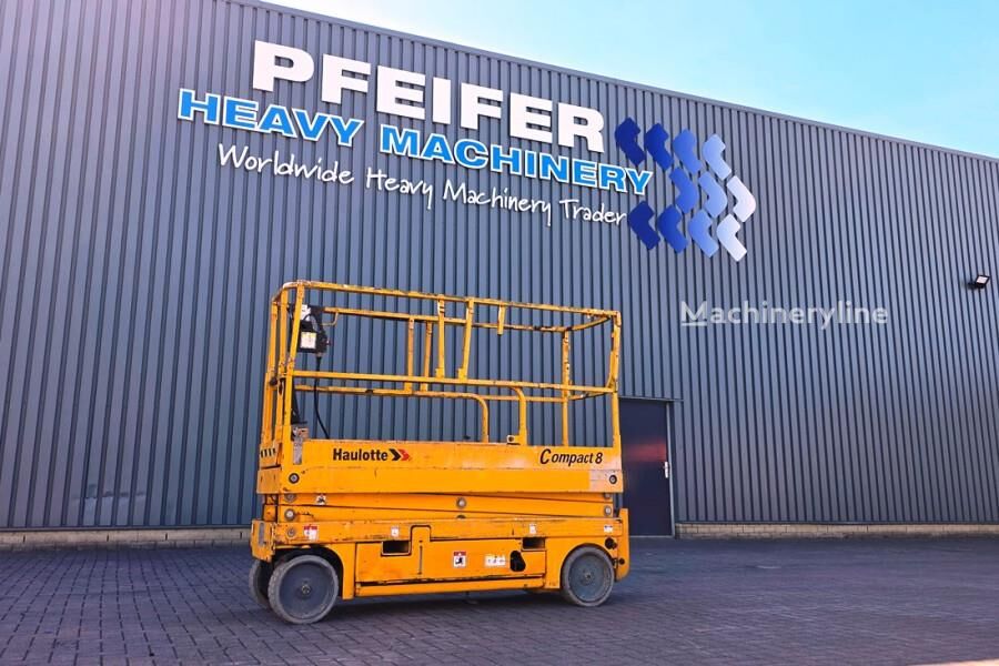Haulotte Compact 8 Electric, 8.2m Working Height, 350kg Cap makazasta platforma