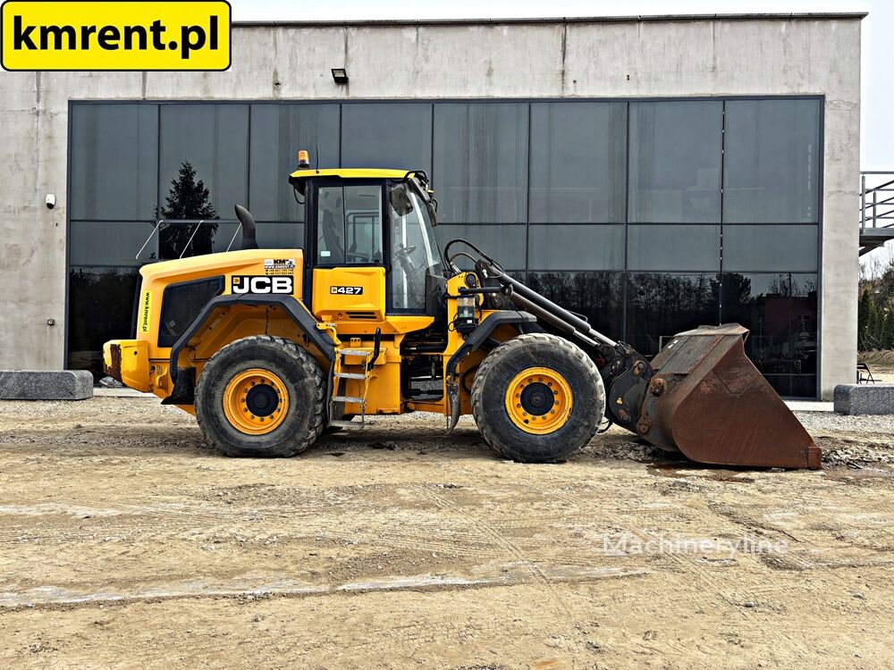 JCB 427 ŁADOWARKA KOŁOWA 2017R. | CAT 924 LIEBHERR 524 KOMATSU WA 15 prednji utovarivač