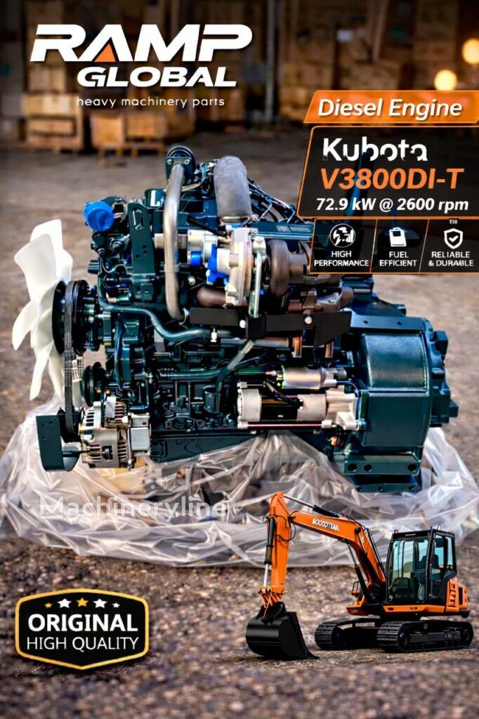 Kubota V3800DI-T motor za midi bagera