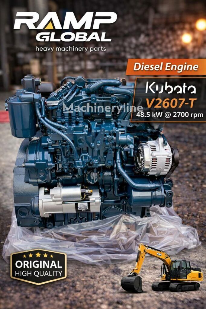 Kubota V2607-T motor za midi bagera
