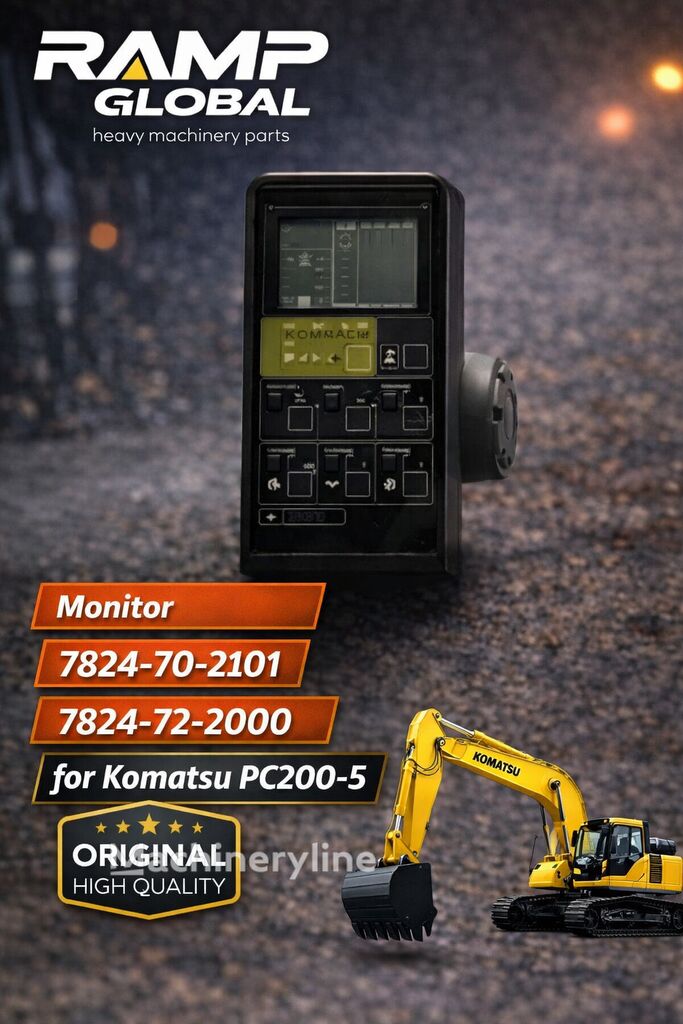 Komatsu PC200-5 7824-70-2101 monitor za Komatsu PC200-5 bagera