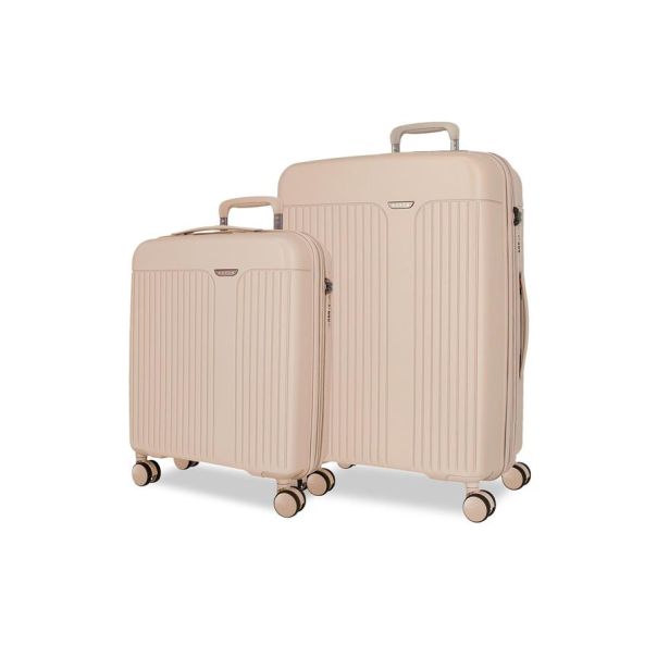 MOVOM NEW TRENDY set kofera 2/1 - bež