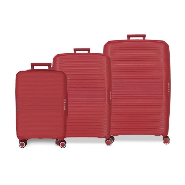 MOVOM PP Set kofera 3/1 - bordo