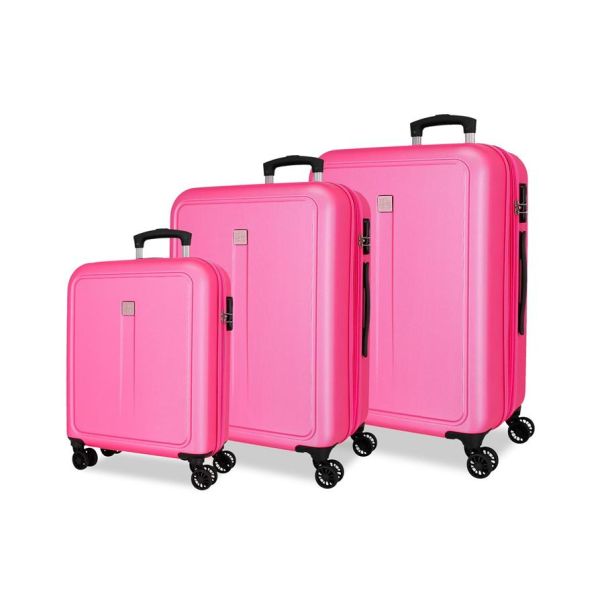 ROLL ROAD CAMBOYA set kofera 3/1 - pink