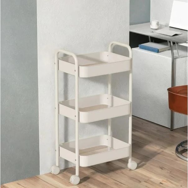 BOLZZ Polica za odlaganje stvari mm white