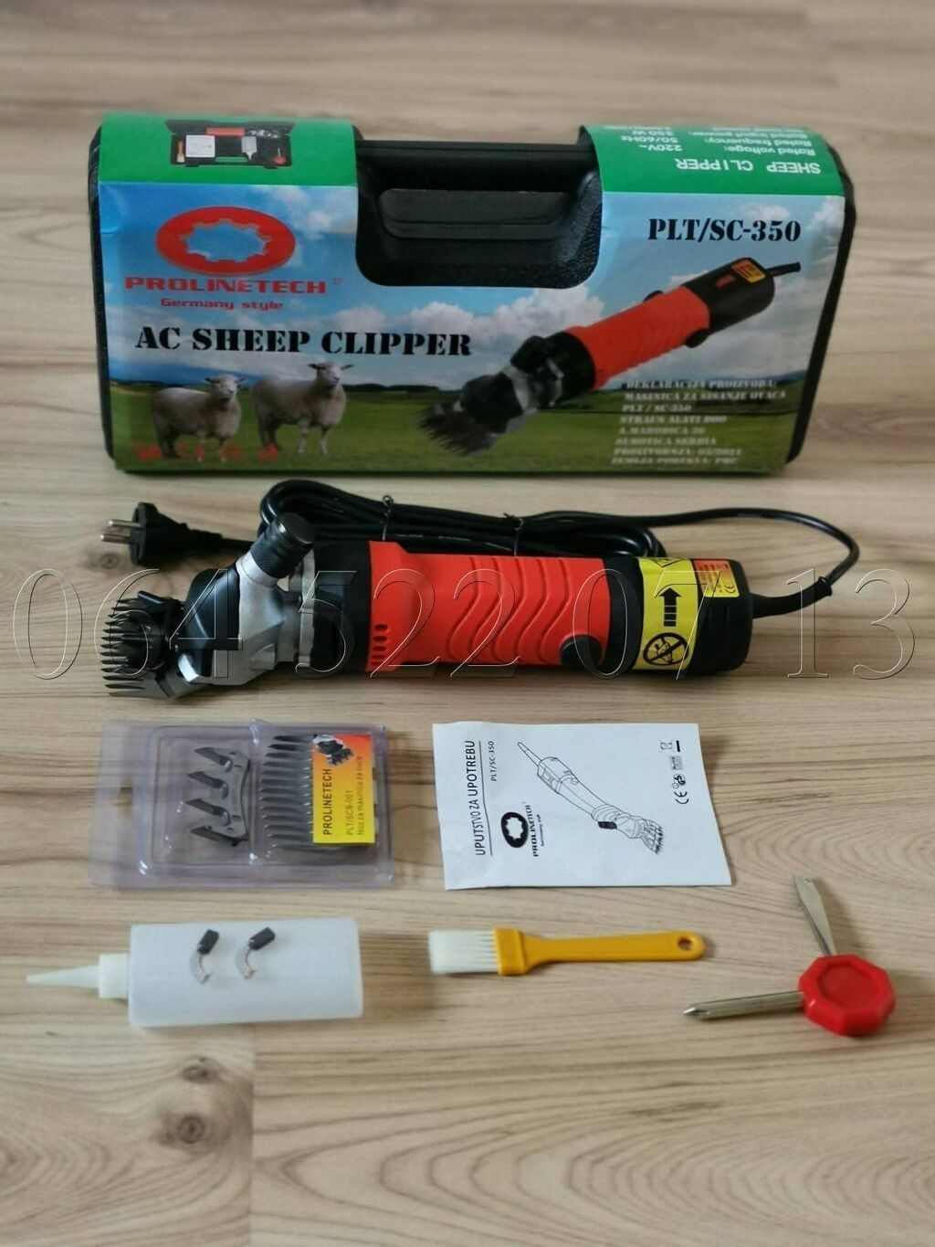 Mašinica za šišanje ovaca PROLINETECH PLT/SC-350 (AC Sheep Clipper) -