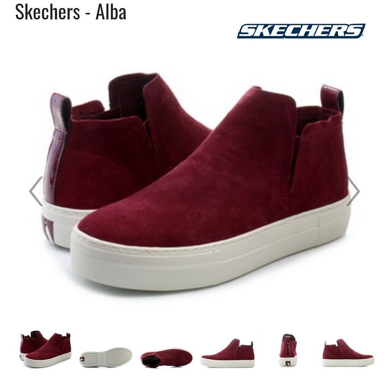 Skechers – Alba ženske patike/ankle slip-on - Model: Skechers Alba -