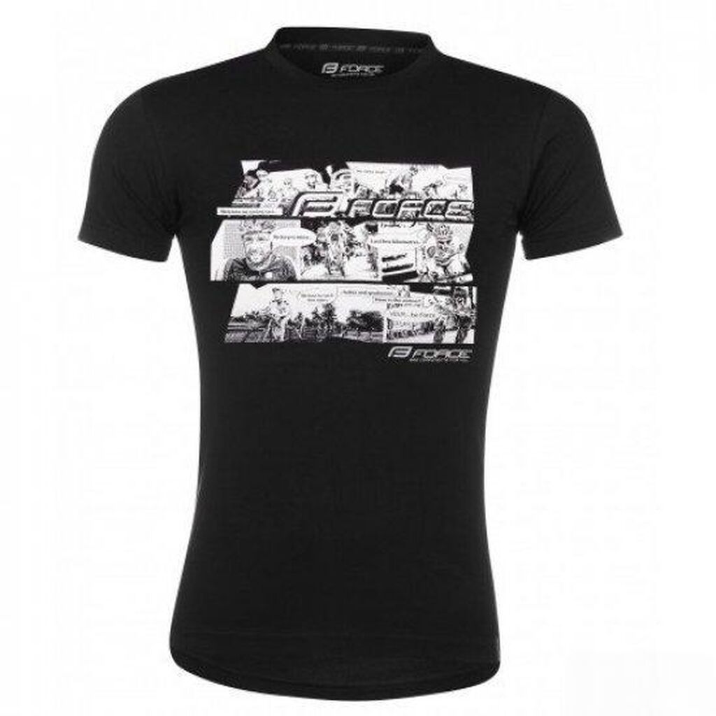 Men's T-shirt bоја - Crna