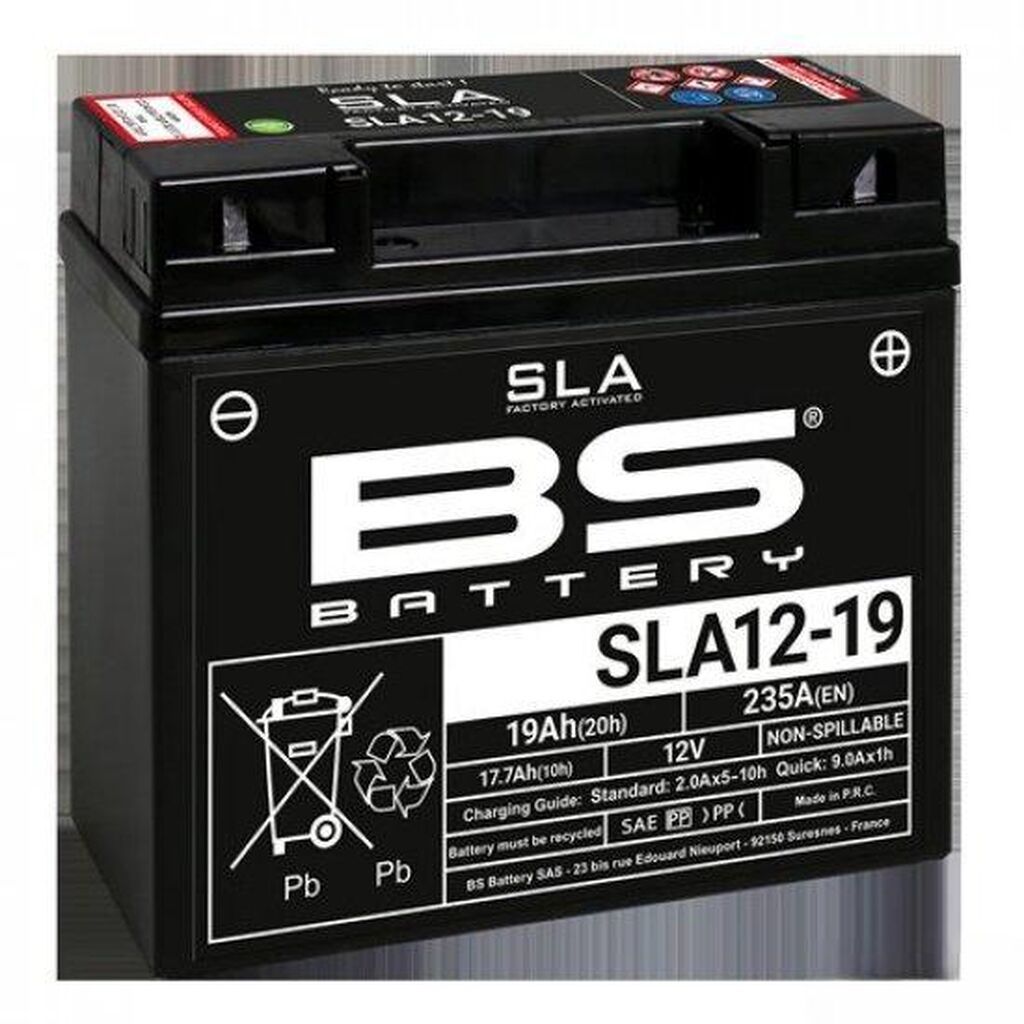 BS Battery SLA12-19 – olovno-kiselinski (SLA) akumulator za
