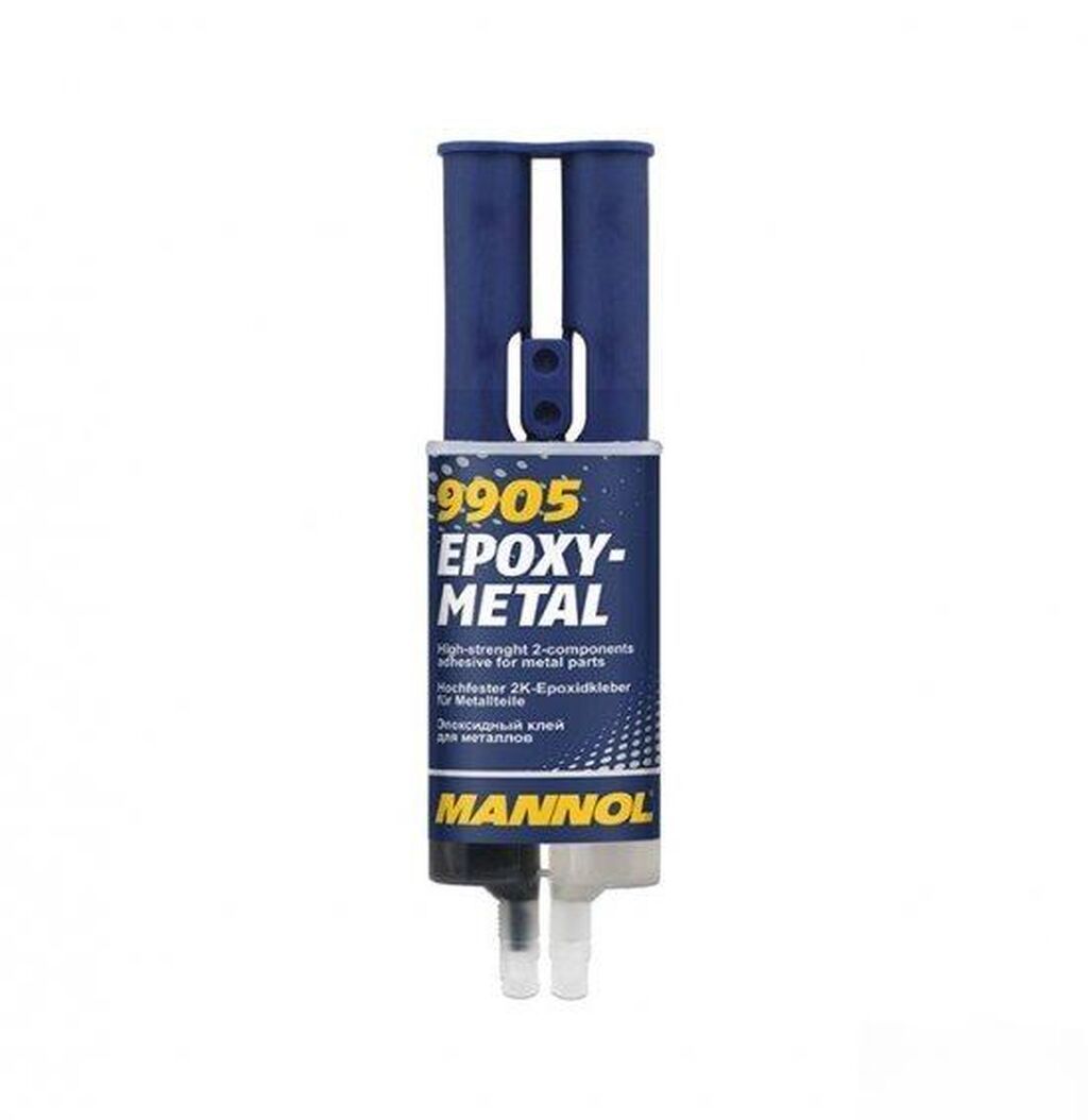 MANNOL 9905 Epoxy-Metal – dvokomponentno epoksidno lepak za metal -