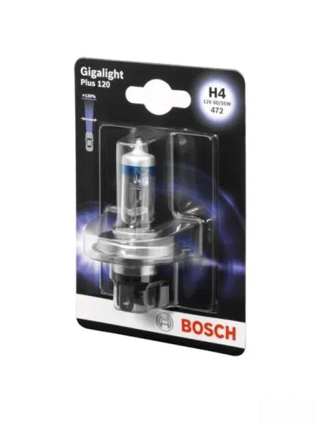 Bosch Gigalight Plus 120 H4 halogena sijalica za farove - Tip: H4