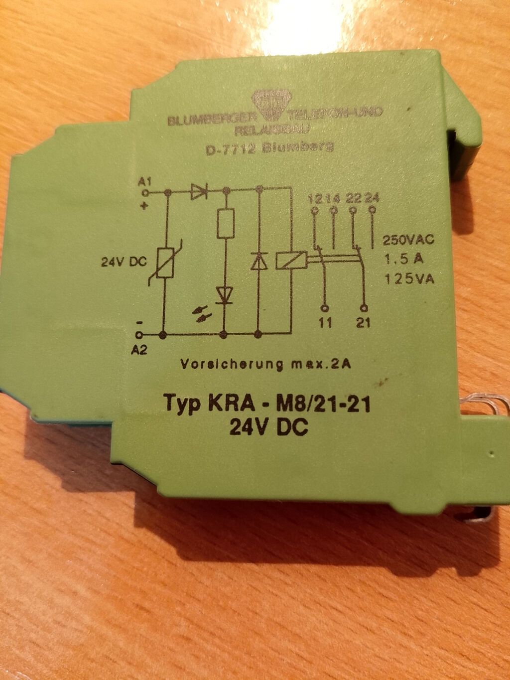 Industrijski interfejs relejni modul – Blumberger Telefon- und