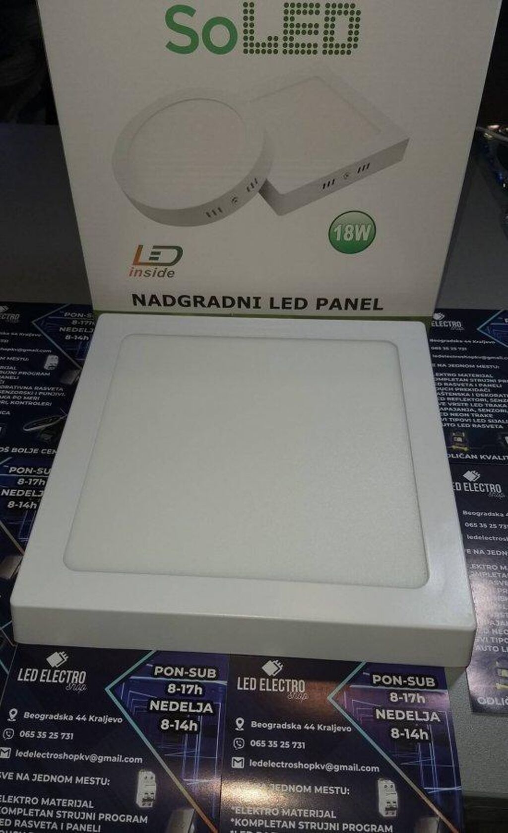 LED PANELI 3-36W RAČUN, GARANCIJA | *Mogućnost kupovine preko računa