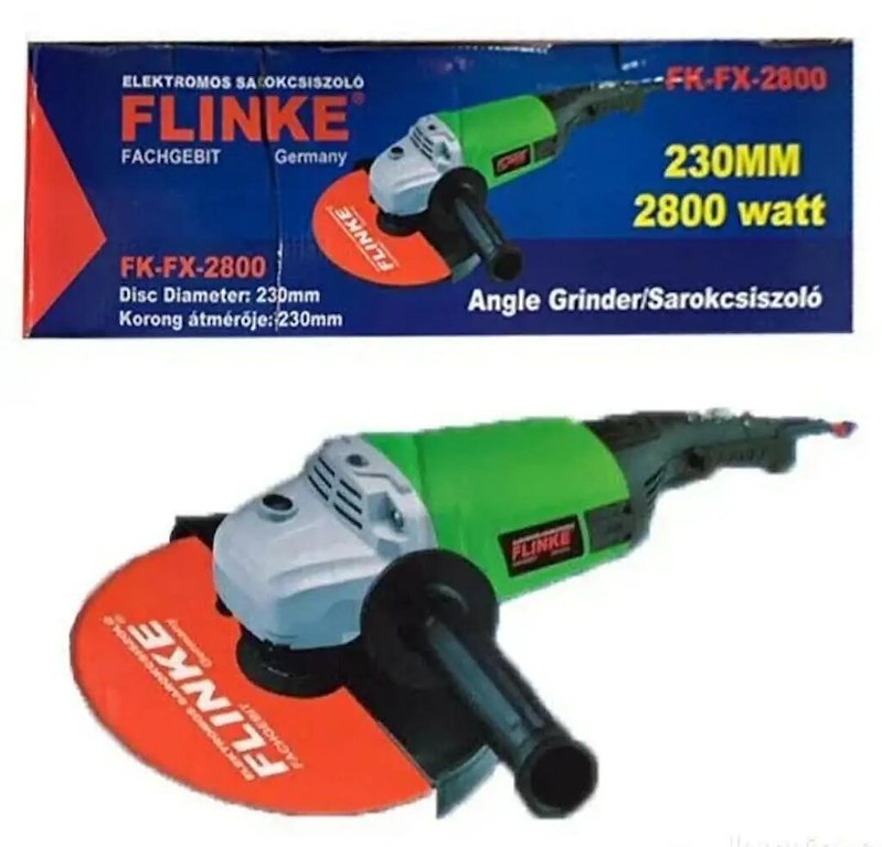 Flinke FK-FX-2800 ugaona brusilica - Snaga: 2800 W - Prečnik diska