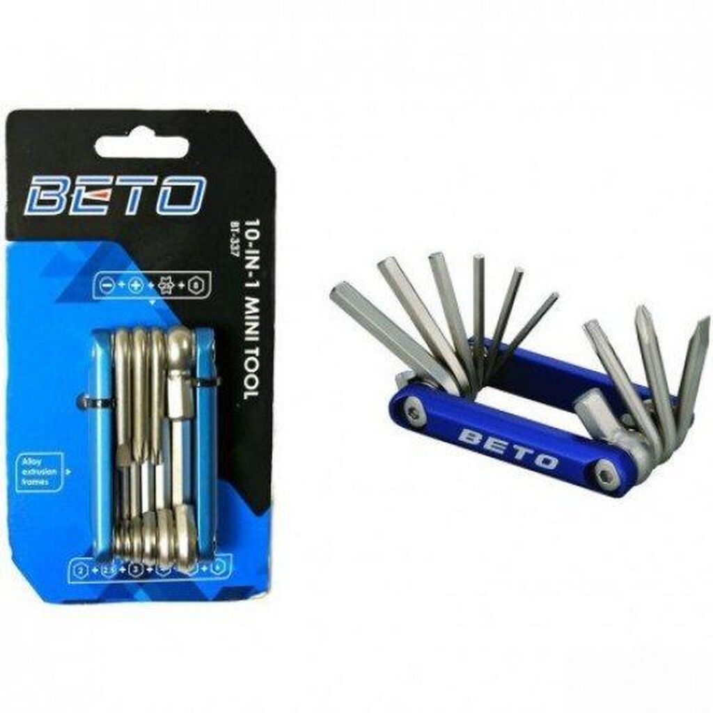 MULTI ALAT BETO 10F,BT-337 | - ALU ram - 2 / 2,5 / 3/4/5/6/8 mm