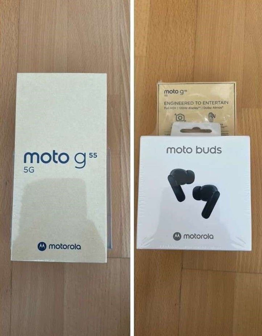 NOVO / Motorola Moto G55 5G + originalne Moto Buds slušalice