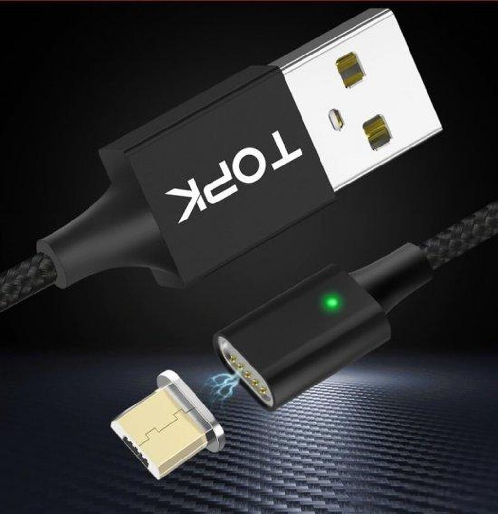 MAGNETNI KABL MICROUSB 1 METAR TOPK | Nov, brendiran i vrlo