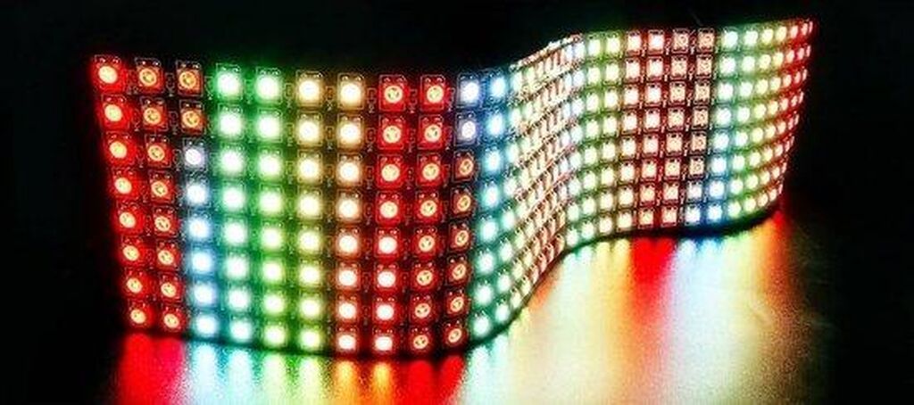 LED PANEL 8X32 WS2812B 256 PIXEL SMART MODUL | *U ponudi 5V
