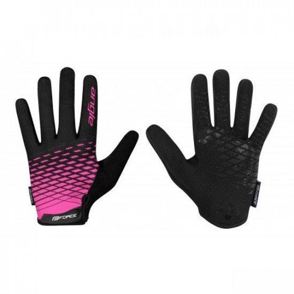 RUKAVICE LETNJE FORCE MTB ANGLE ROZE-CRNE - L | RUKAVICE LETNJE