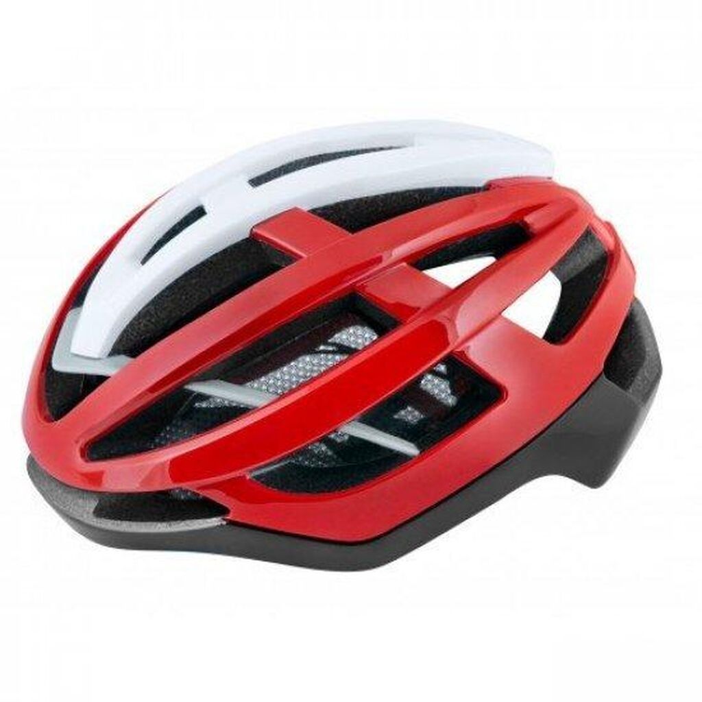 KACIGA FORCE LYNX L/XL CRNO-CRVENO-BELA, ŠIFRA 902867 | KACIGA