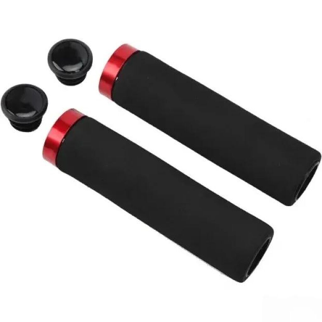 GRIPOVI PENA, PAKOVANJE U KESICI, CRNA SA CRVENIM SA LOCK-OM | Ručka