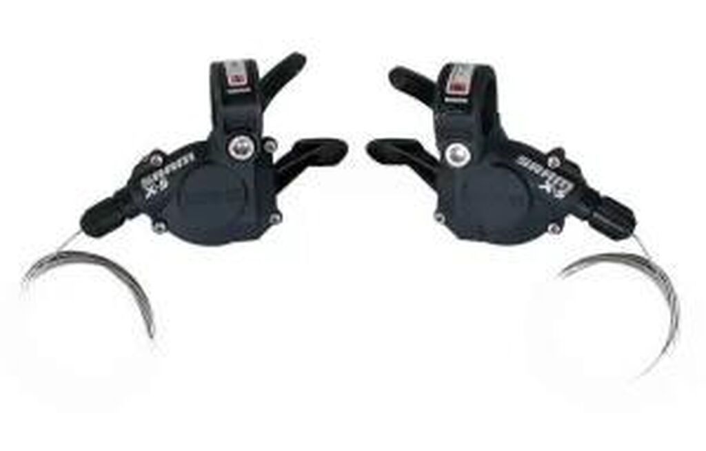 SRAM X5 3X9 SPEED TRIGGER SHIFTER, BLACK SET | Ručice menjača -