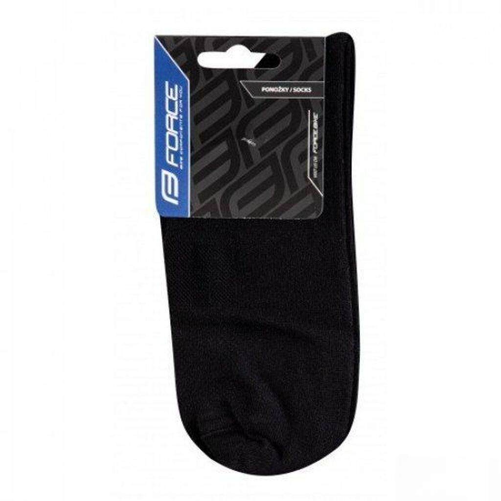 ČARAPE FORCE ELEGANT DUGE, CRNO-ZLATNE L-XL / 42-46 | duge
