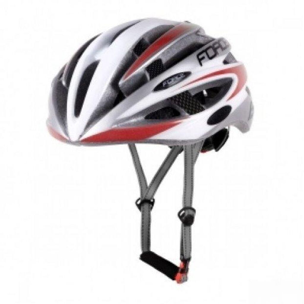 KACIGA FORCE ROAD CRVENO-BELA L/XL | Tehnologija double inmould