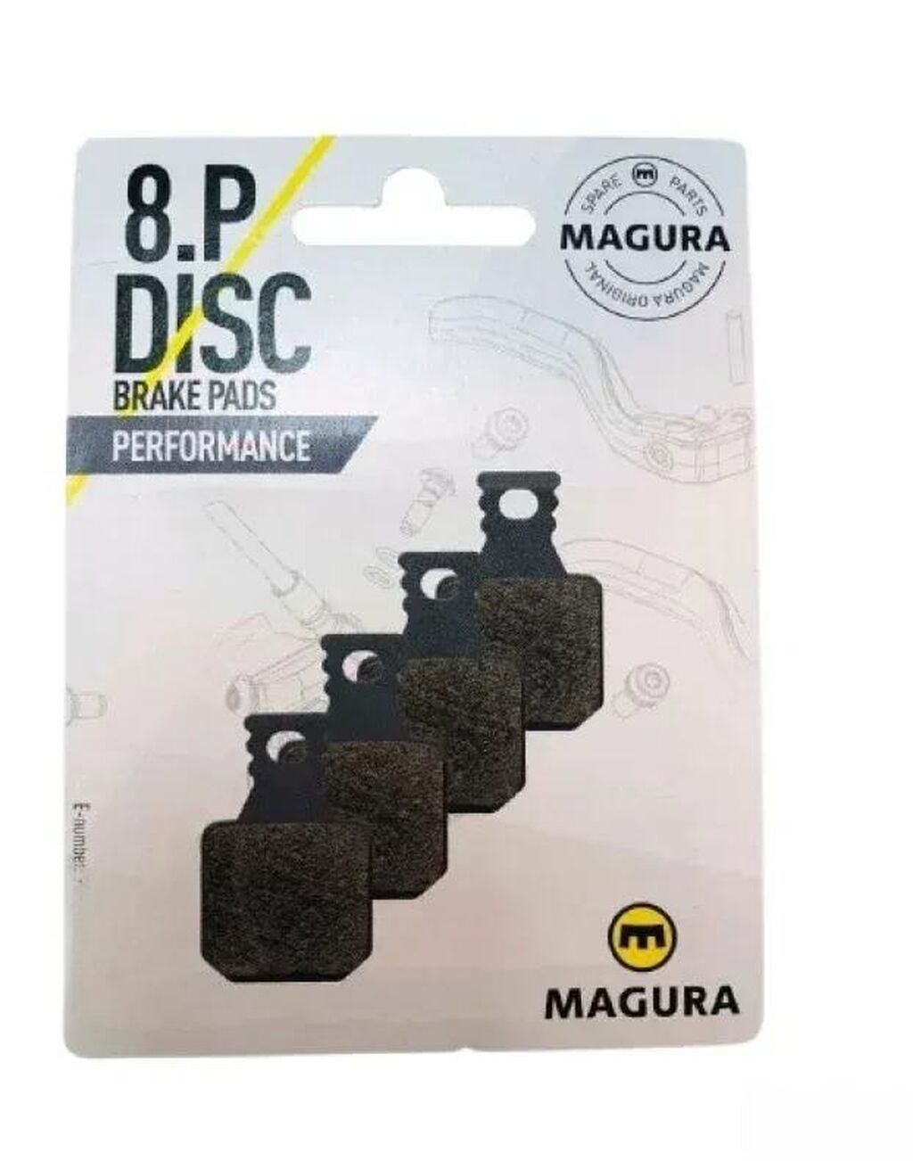 DISK PLOČICE MAGURA MT7 - ORGANIC, 8.P PERF. 1 SET | Disk pločice