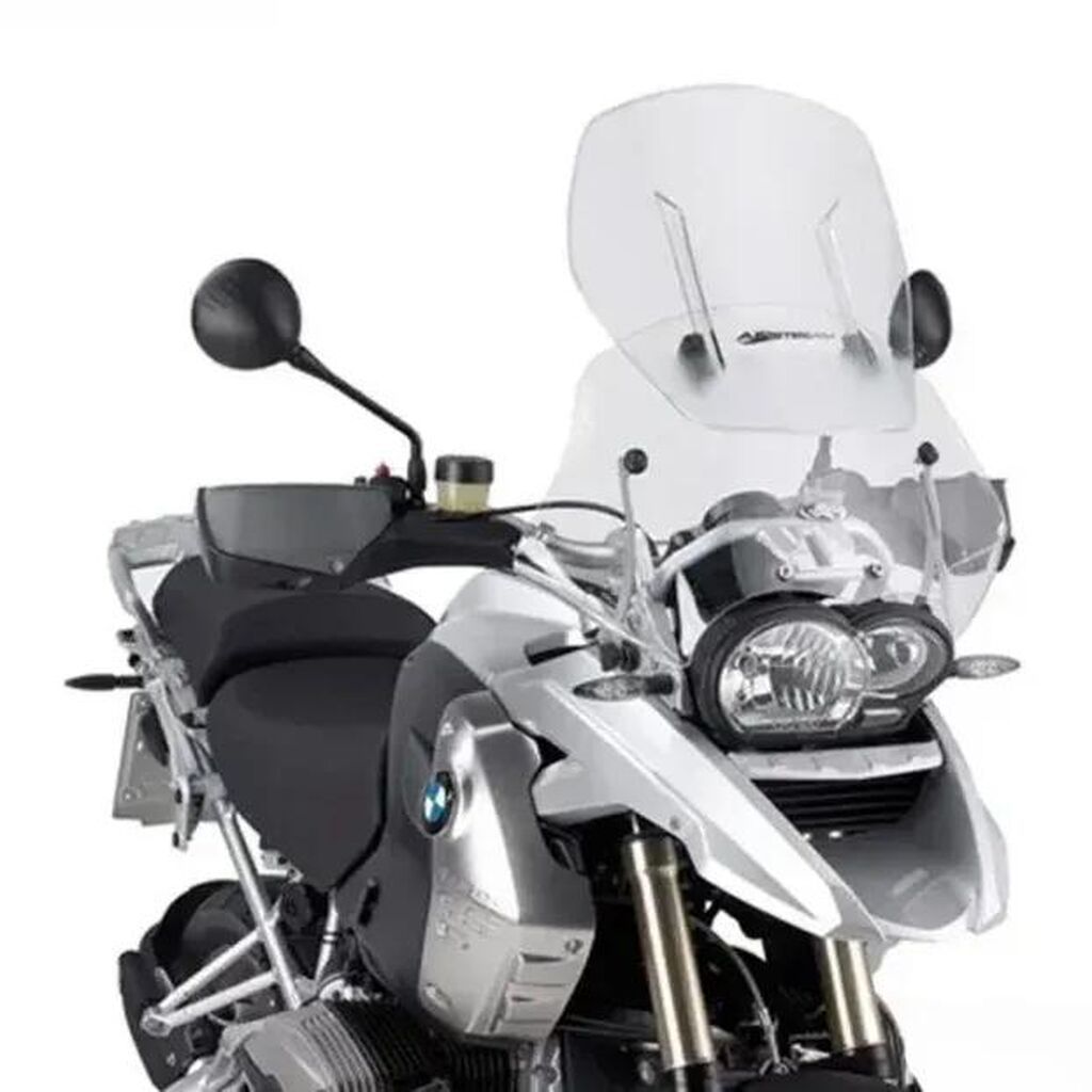 Vetrobran Airstream za BMW R1200GS - Transparentni dvodelni vetrobran