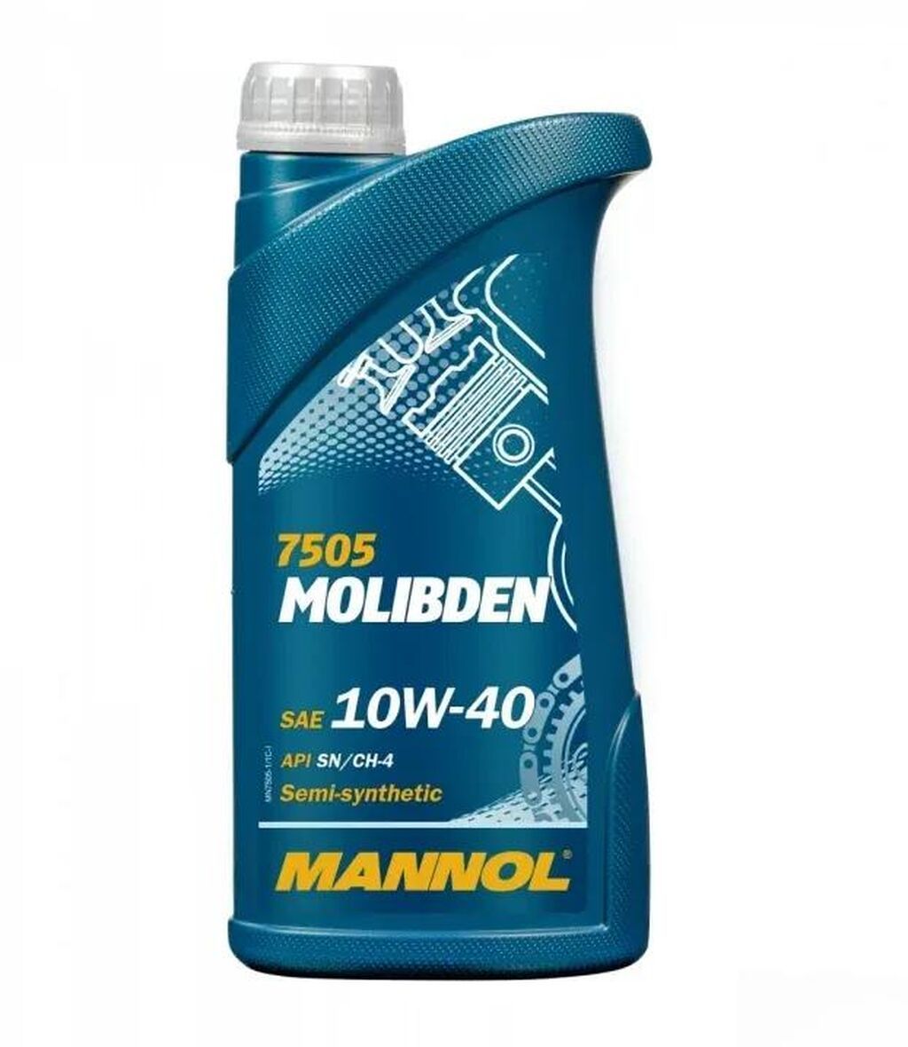 Mannol 7505 Molibden 10W-40 polusintetičko motorno ulje je formulisano