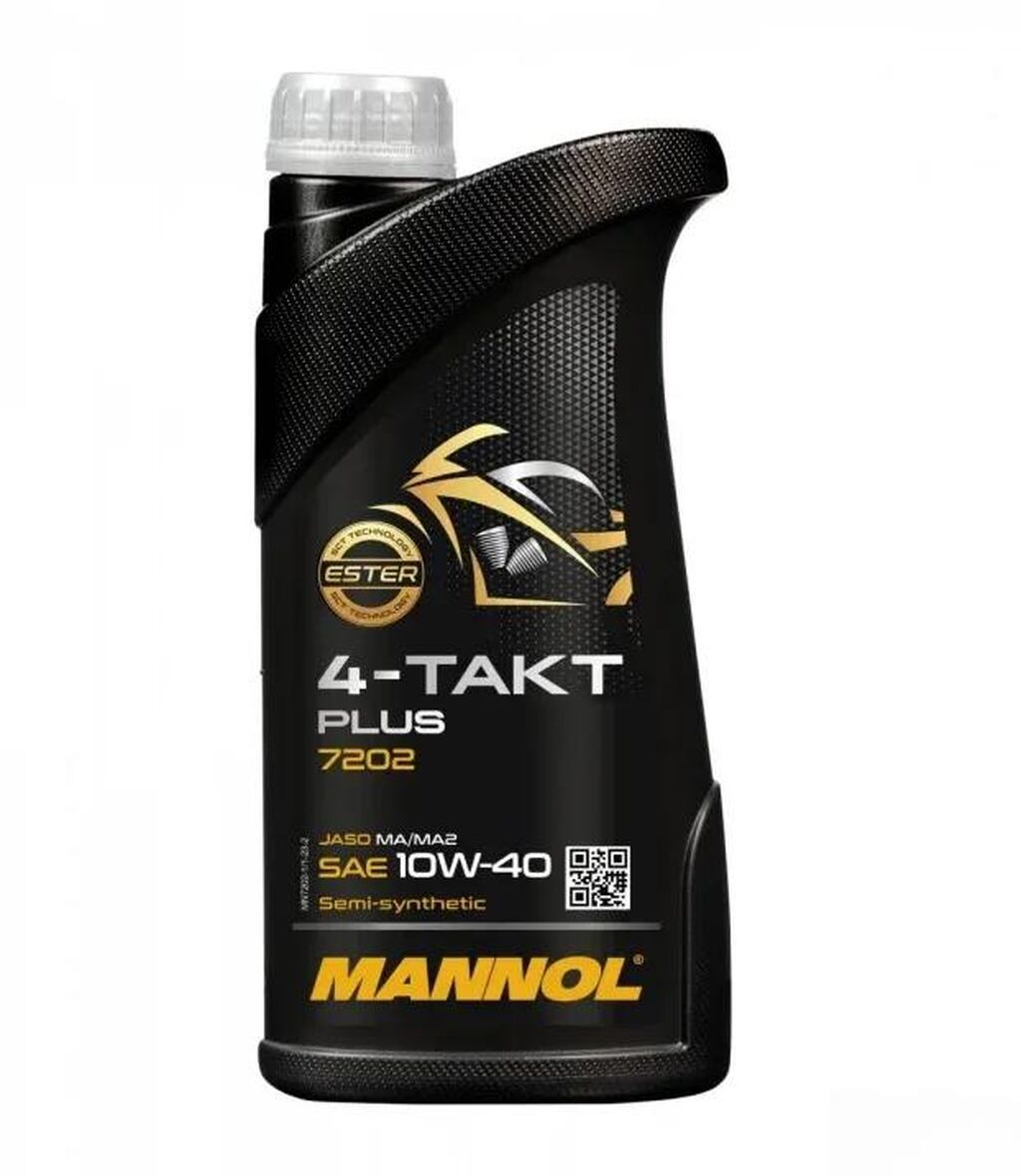 MANNOL 4-TAKT Plus 7202 motorno ulje za motocikle - Polusintetičko