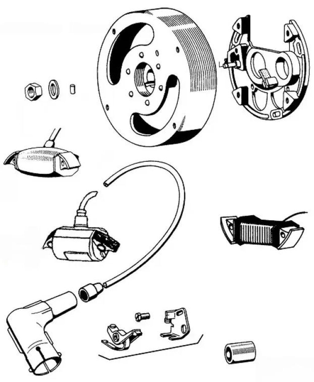 Zavojnica paljenja HIDRIA 16.7255.56 – za klasične magnete/platine