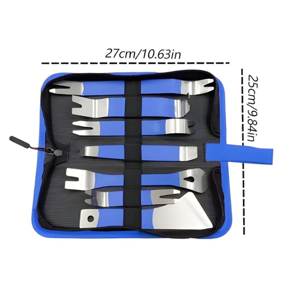 Alat za skidanje tapacira Metalni set alata - jaka metalna