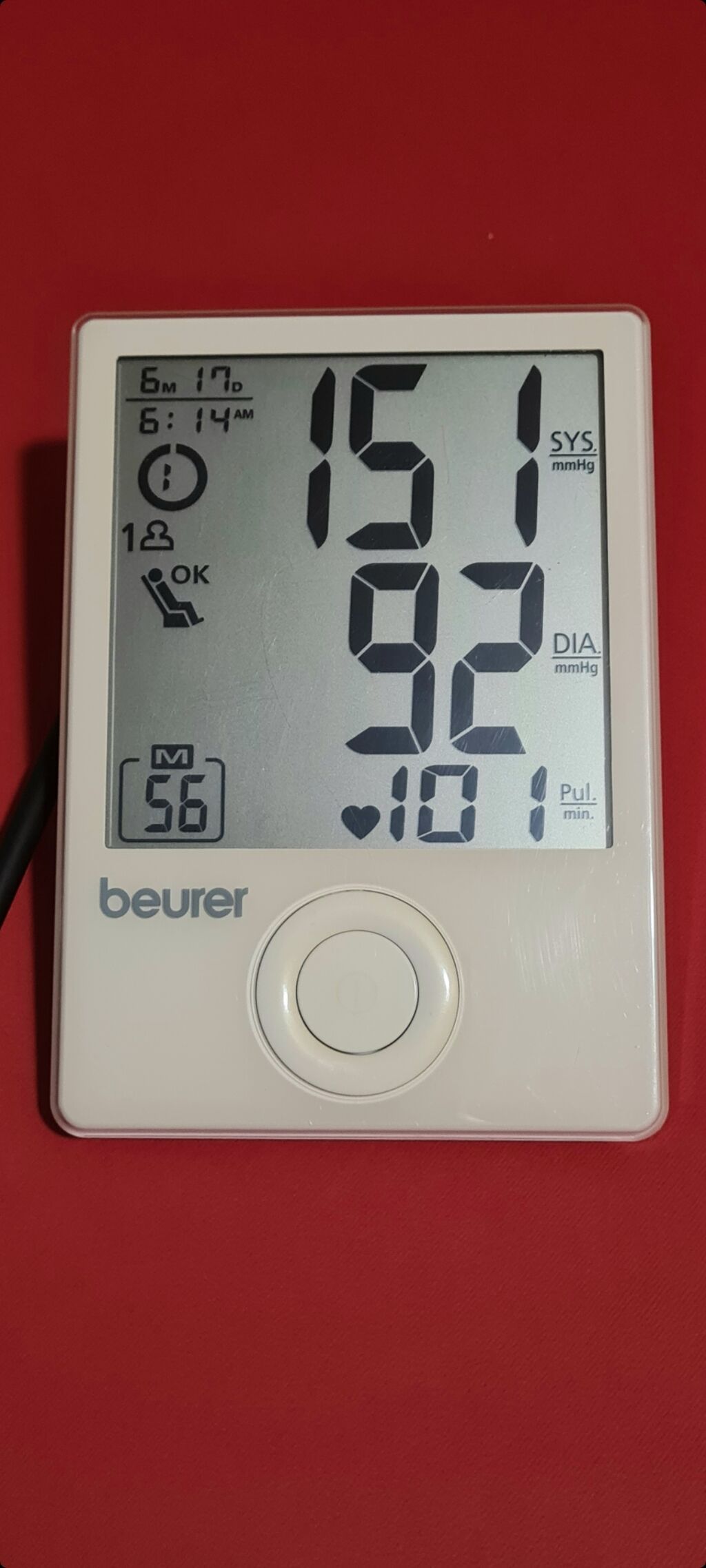 ☆ Prodajem Beurer BM70  automatski merač krvnog pritiska za