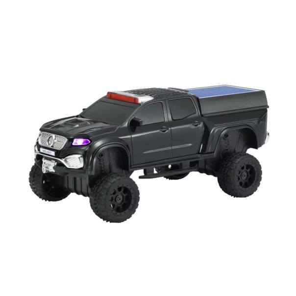 Zvučnik bluetooth WS-697 sa solarnim punjenjem auto crni
