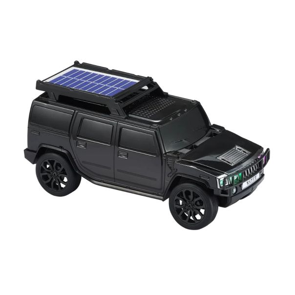 Zvučnik bluetooth WS-696 sa solarnim punjenjem auto crni