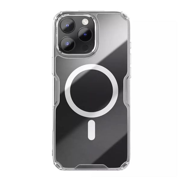 Maska za iPhone 16 Pro Max (69) NILLKIN Nature Pro Magnetic bela