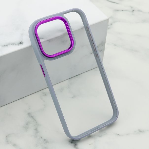 Maska za iPhone 15 Pro (61) ljubičasta ELEGANT EDGE