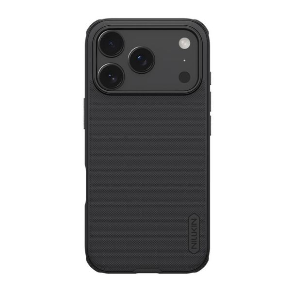 NILLKIN Maska Super Frost PRO Magnetic za iPhone 17 Pro Max, crna
