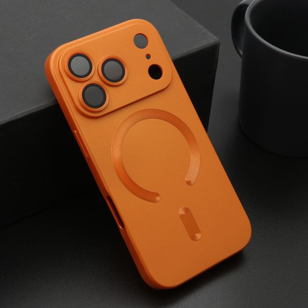 Maska Elegant MagSafe za iPhone 17 Pro, narandžasta