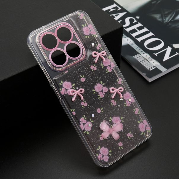 Maska Whisper za Honor X7d, roze