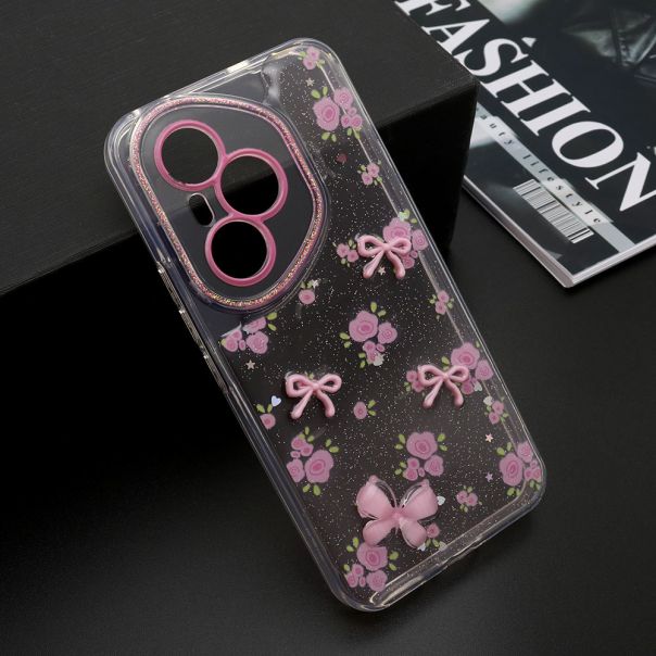 Maska Whisper za Honor 400 Pro, roze