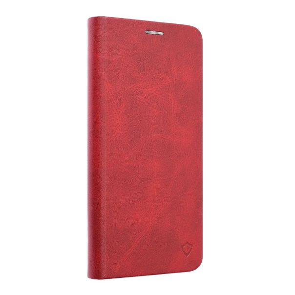 Maska za Honor Magic 8 Lite crvena Teracell Elegant Flip