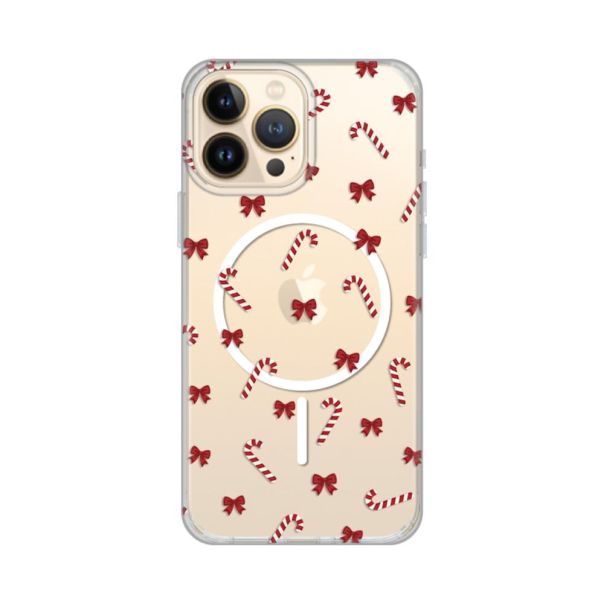 Maska za iPhone 13 Pro Max 6.7 Candy Bows Print Magsafe