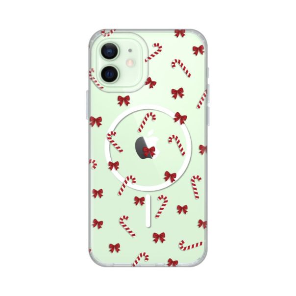 Maska za iPhone 12/12 Pro 6.1 Candy Bows Print Magsafe