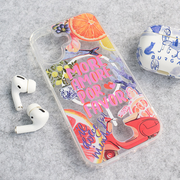 Maska za iPhone 16 Summer Amore Mag Case Nanobit Print