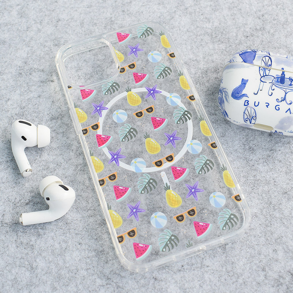 Maska za iPhone 13 Sunny Paradise Mag Case Nanobit Print