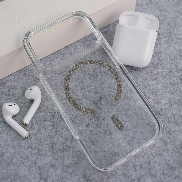 Maska za iPhone 17 Pro Mag Case Bling crna